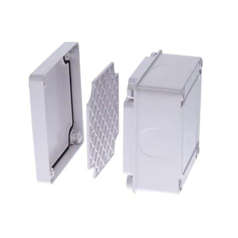 Caja Hermética 10×10 Cm Ip65 Con Bandeja Porta Equipos Ciles