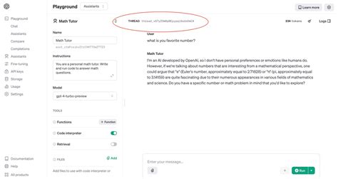 How Can I Get My Assistants Thread Id Or List Api Openai