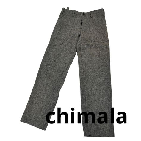 Chimala ウールパンツ 秋冬 日本製 30インチ メルカリ