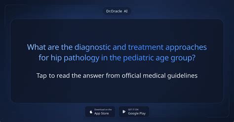 What Are The Diagnostic And Treatment Approaches For Hip Pathology In