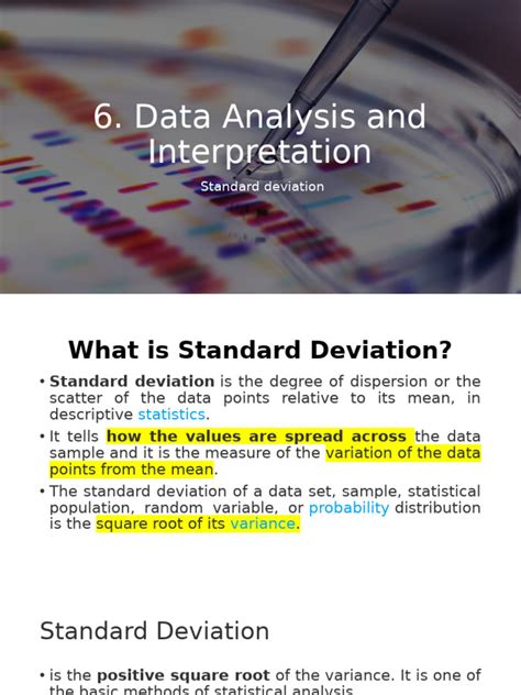 Standard Deviation Pdf Variance Standard Deviation