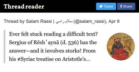 Thread By Salamrassi On Thread Reader App Thread Reader App