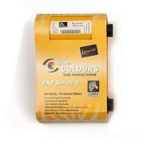Zebra 800033 301 Full Panel Black Ribbon At ₹ 1224unit Zebra Card