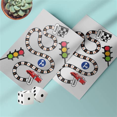 Car Games Printable Pdf
