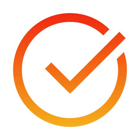 Check Generic Gradient Icon