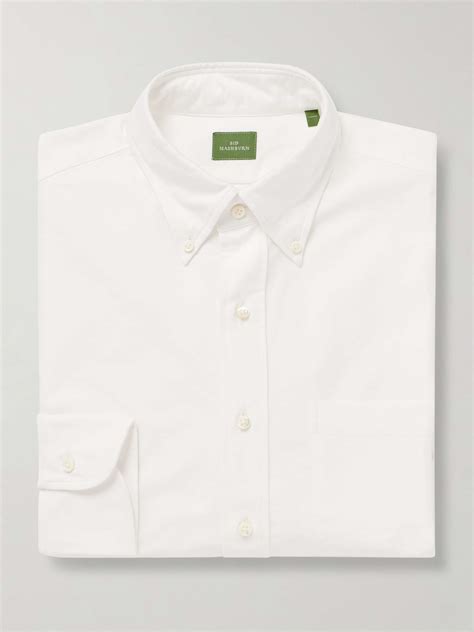 Sid Mashburn Button Down Collar Cotton Oxford Shirt For Men Mr Porter
