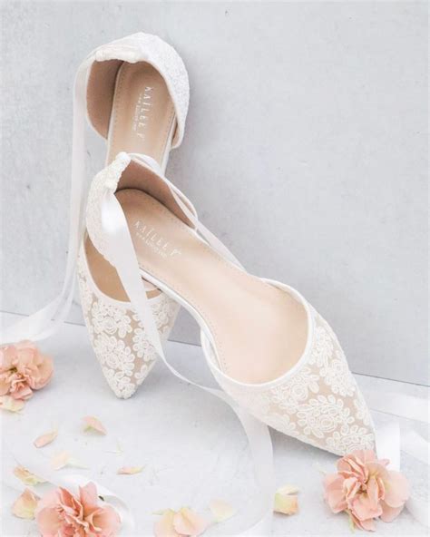 Lace Wedding Shoes 30 Ideas To Complete That Ultra Feminine Look