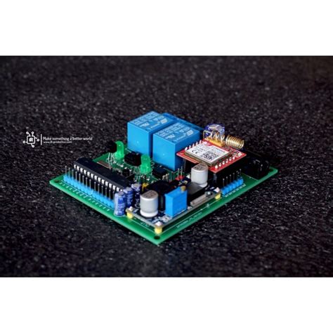 jual gsm pcb controller sim800l untuk saklar sms iot board projek