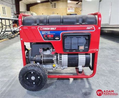Troy-Bilt Model 030343 Generator - 5,000 Watts W/Briggs & Stratton 1450 Engine - Adam Marshall ...