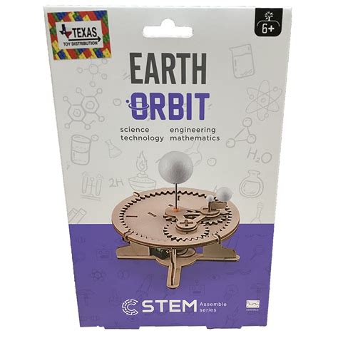 Earth Orbit Diy Stem Construction Kit Because Science