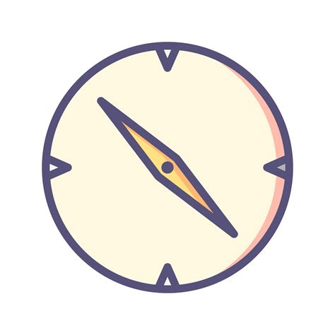 Compass Vector Icon 354425 Vector Art At Vecteezy