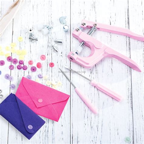 Snap Set 9 Colors Buttons With Snap Plier High Quality Snap Plier And T3 T5 T8 Snap Buttons Price