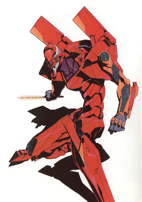 Eva 02 Neon Genesis Evangelion End Of Evangelion Version Neon