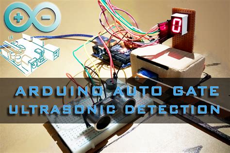 membuat gerbang otomatis [ arduino controlled gate barrier with