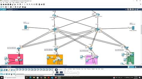 Professional Lan Design Using Cisco Packet Tracer مستقل