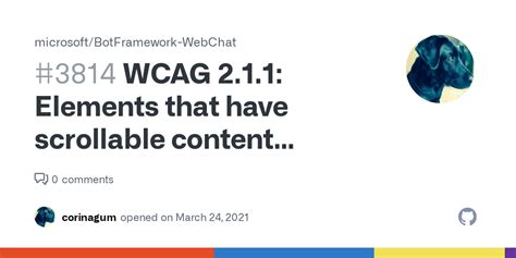 Wcag 211 Elements That Have Scrollable Content Should Be Accessible