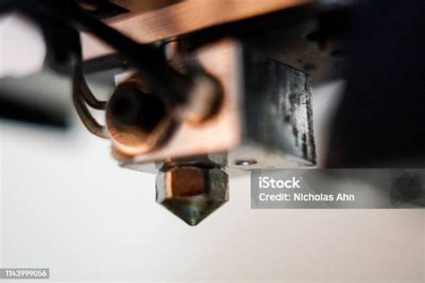 3d 프린터 전선 및 노즐 헤드 및 스테퍼 모터의 클로즈업 0명에 대한 스톡 사진 및 기타 이미지 0명 3차원 인쇄 3