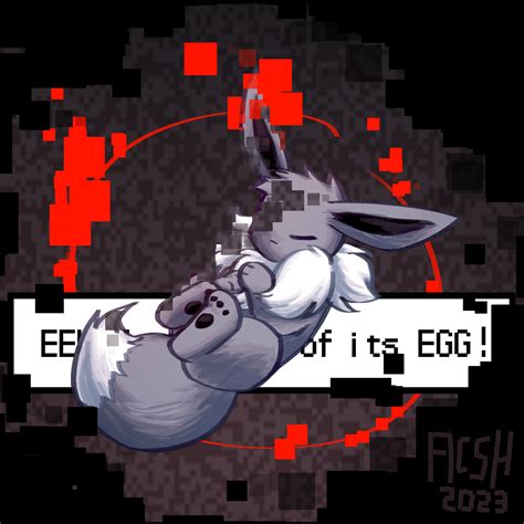 Eevee Came Out Of Its Egg By Birbmonsta On Deviantart