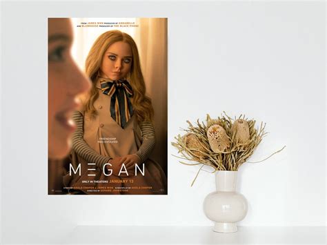M3gan Movie Poster 2023 Movie Poster T Bedroom Dormitory Wall