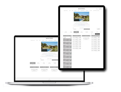 Minthis Golf Custom Booking System Air Balloon