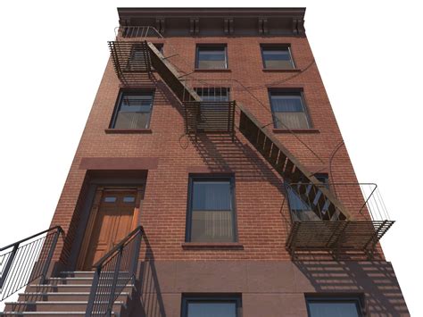 Building New York Apartment 3d Model 49 3ds Fbx Max Obj Free3d