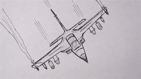 How To Draw A Fighter Jet Step By Step Easy Drawing Fighter Jet Entertainment For All