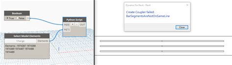 how can i create multiple rebar coupler in revit using dynamo revit
