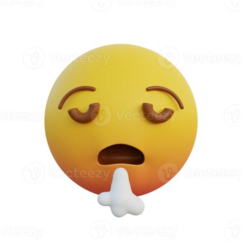 Emoticon Exhaling Sigh 9349654 Png
