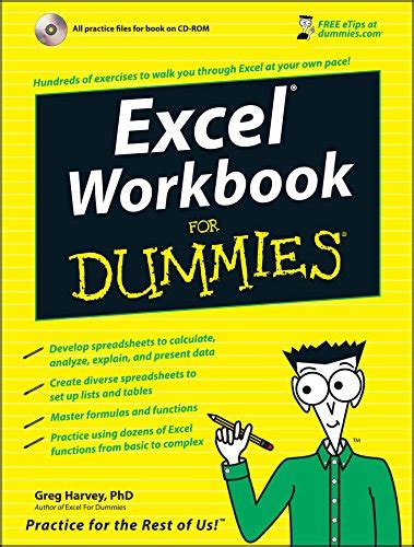 Excel Workbook For Dummies Harvey Greg 9780471798453 Books