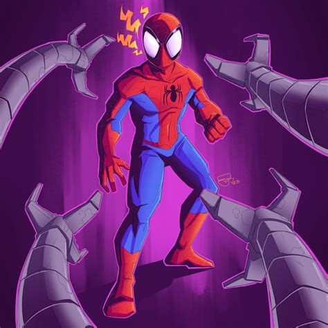 Spidey Vs Doc Ock By Me R Spiderman