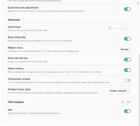 Cant Get Custom Css To Work Custom Css And Theme Design Obsidian Forum
