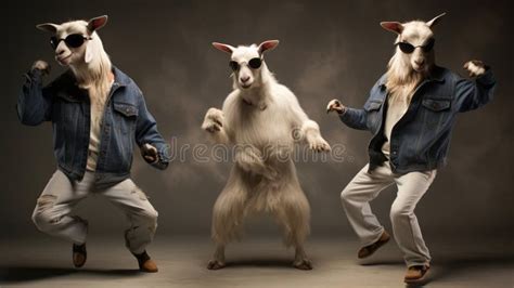 Goat Hip Hop Dancing A Comical Choreography Of Celebrity Image Mashups