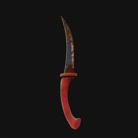 Artstation Eclipse Edge Dark 3d Model Dagger For Digital Assassins