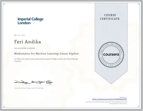 Feri Andika On Linkedin Machinelearning Algebra Bangkit2023
