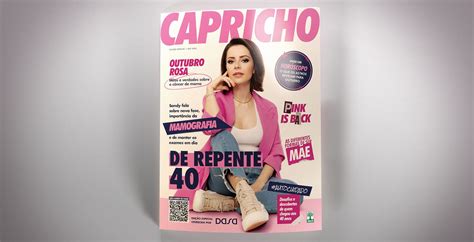 Dasa Coloca Sandy Na Capa Da Capricho Para Conscientizar Sobre O Câncer