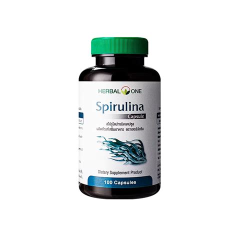 Herbal One Spirulina Capsule Shopythai