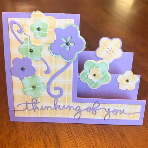 Handmade Thinking Of You Card By Donna Decaro