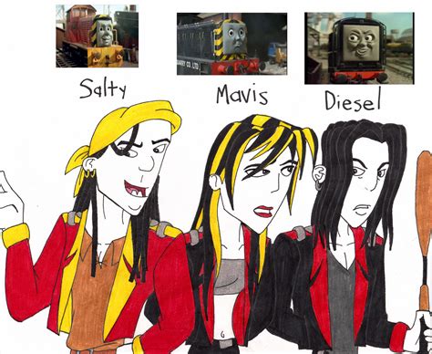 Diesels Humanized 1 By Sup Fan On Deviantart
