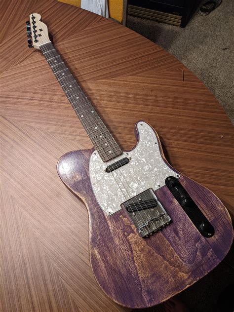 Before And After Of The Guitar Fetish Kit I Built I Swapped The Single