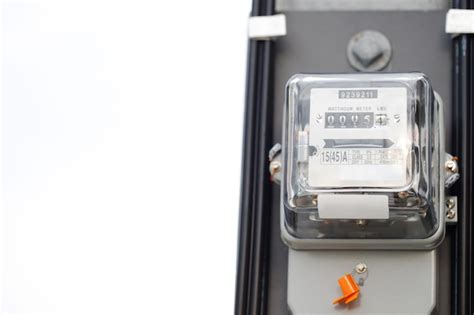 Premium Photo Electric Power Meter Measuring Power Usage Watt Hour