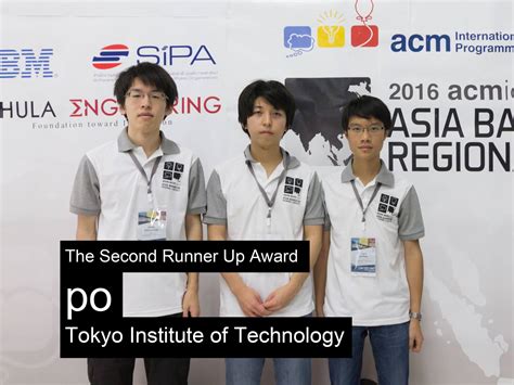 Acm Icpc At Chula Engineering Bangkok