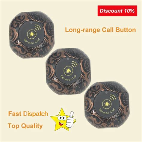 Wireless Paging System For Restaurent 3 One Key Ca Vicedeal