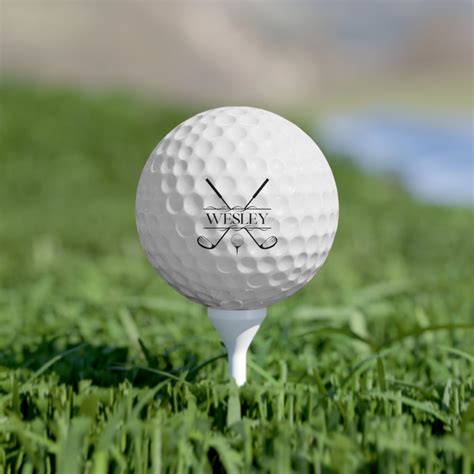 Custom Golf Balls Set Of Six Personalized Golf Balls Makes A Great