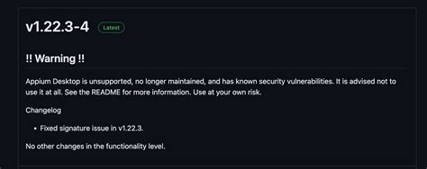 unsupported from appium bugs report katalon community