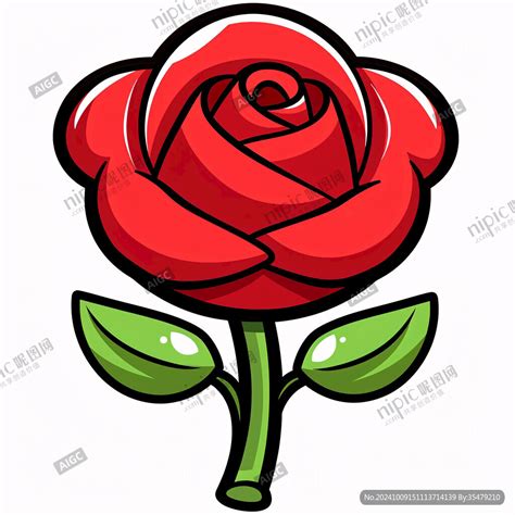 Ai创作图卡通月季花 红玫瑰插画 手绘打红玫瑰花朵 手绘玫瑰花苞 卡通月季 玫瑰花插画 红色花朵插画 手绘红月季 卡通花束玫瑰花插画 手绘玫瑰花插画 卡通小红花 玫瑰花设计素材 红色绿色一片