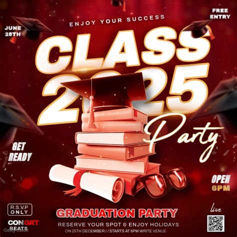 Class Of 2025 Template Postermywall