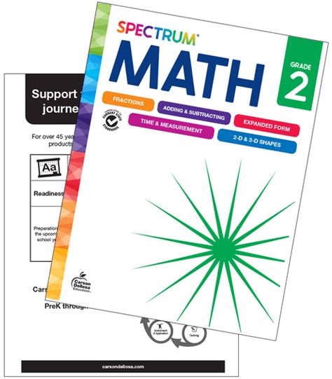 Spectrum Math Grade 2 Free Sample Carson Dellosa