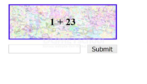 Cara Membuat Kode Captcha Di Php Kursus Web Design Private Online 1 On 1‎ Dumet School