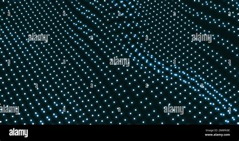 Array With Dynamic Particles 3d Futuristic Technology Style Abstract Background Texture