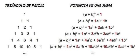 El Triángulo De Pascal Y El Binomio De Newton Matematicascercanas